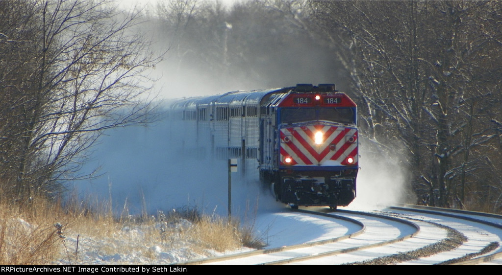 METX 184 leading Rock Island #503